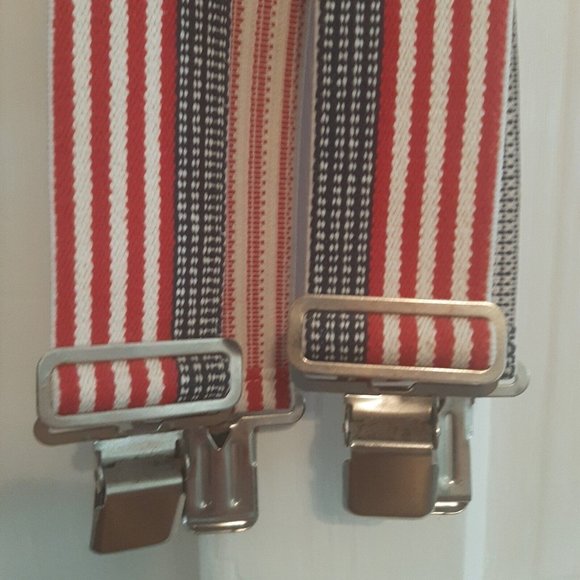Clc | Accessories | Suspenders American Flag Red White Blue Patriotic ...